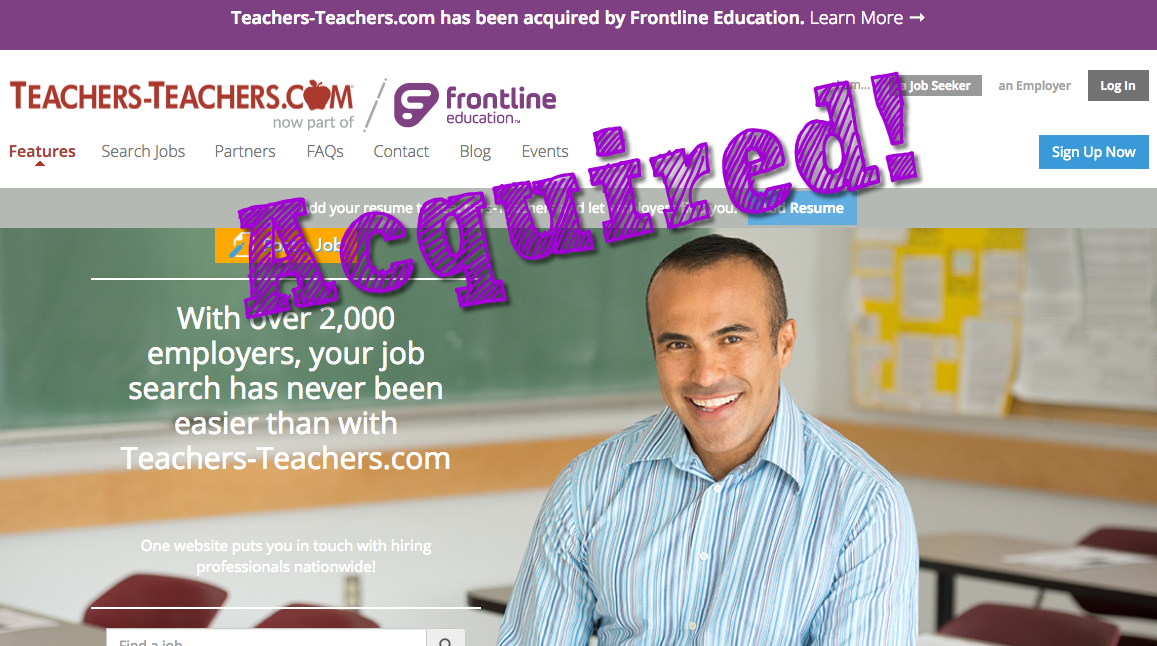 Teaching Job Board Acquired by Software Firm | Recruiting Headlines
